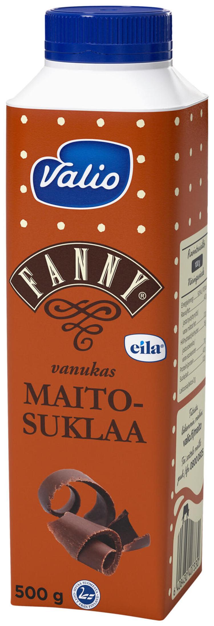 Valio Fanny™ vanukas 500 g maitosuklaa laktoositon | S-kaupat ruoan ...
