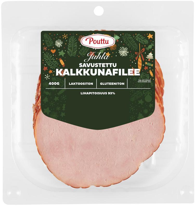 Pouttu Kalkkunaviipale savustettu 400g | S-kaupat ruoan verkkokauppa
