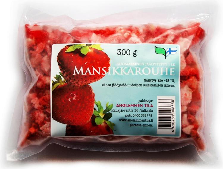 Aholammen tila 300g Jäädytetty Mansikkarouhe | S-kaupat ruoan verkkokauppa