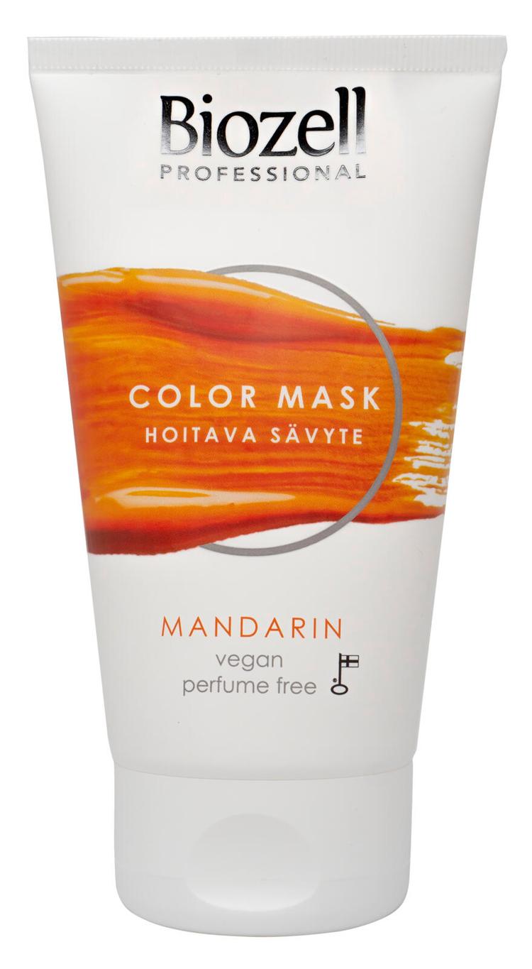Biozell Professional Color Mask Hoitava sävyte Mandarin 150ml | S ...