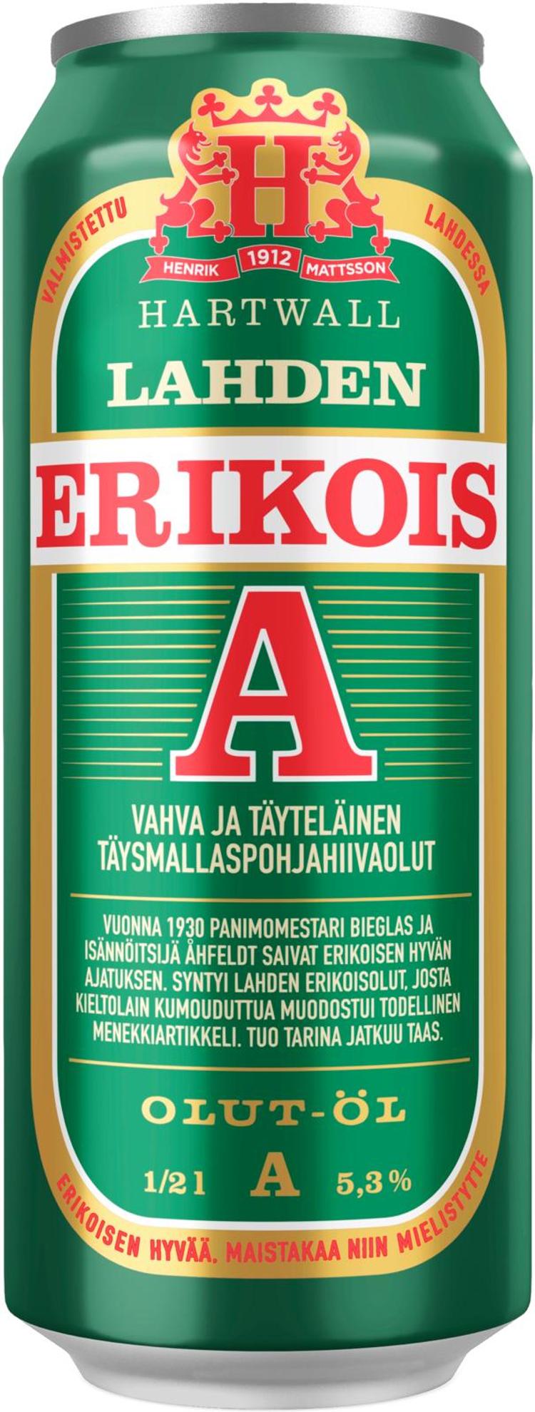 Lahden Erikois A olut 5,3% 0,5 l | S-kaupat ruoan verkkokauppa
