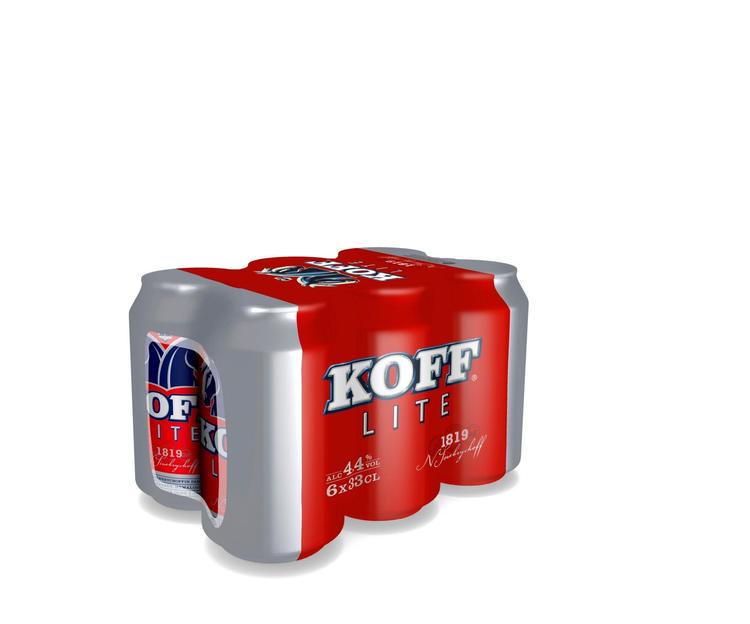 6-pack KOFF Lite Lager olut 4,4 % tölkki 0,33 L | S-kaupat ruoan ...