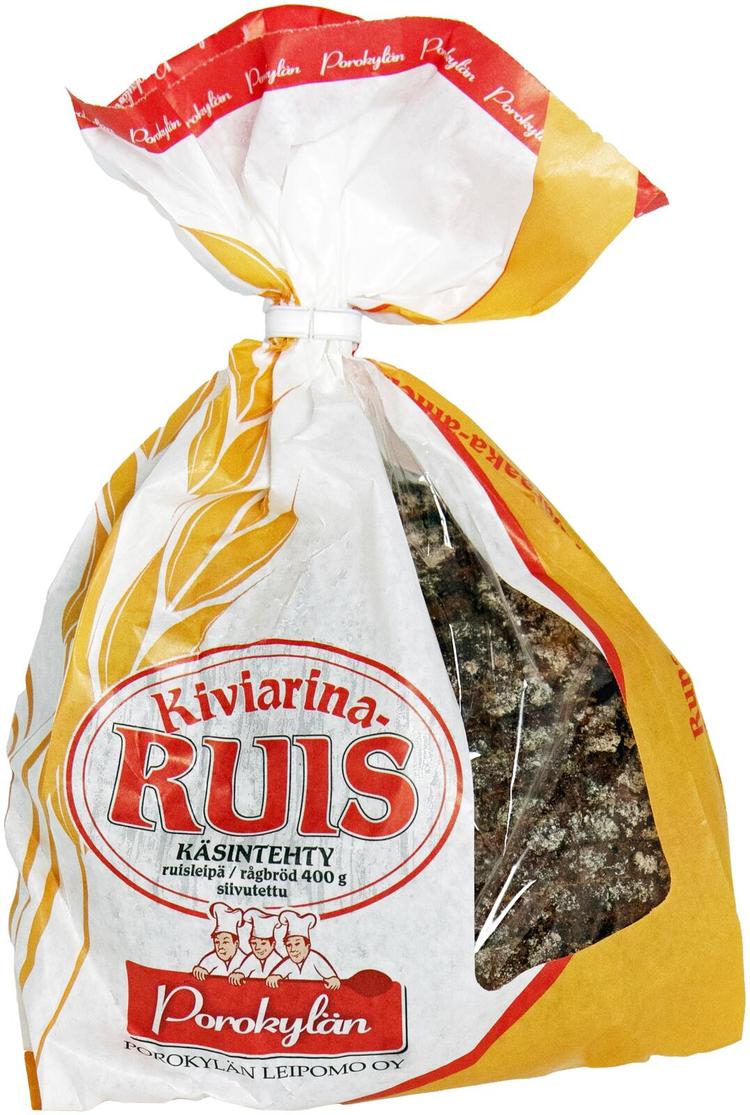 Porokylän Kiviarinaruis 400 g, ruisleipä | S-kaupat ruoan verkkokauppa