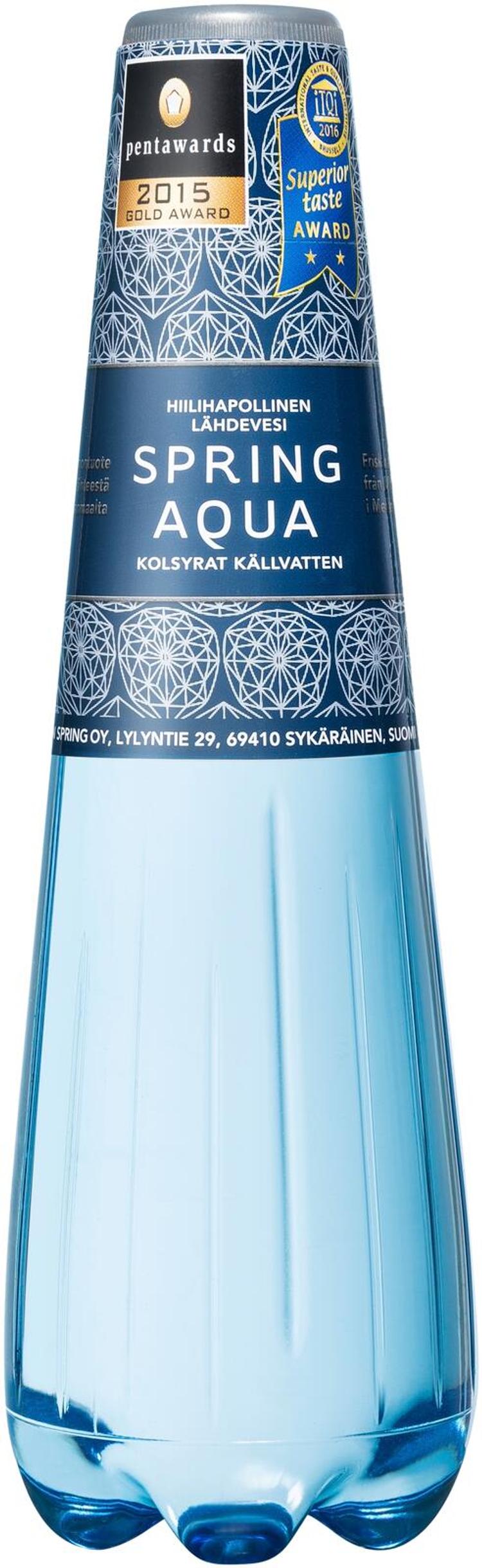 SPRING AQUA Premium 0,33l hiilihapotettu lähdevesi | S-kaupat ruoan ...