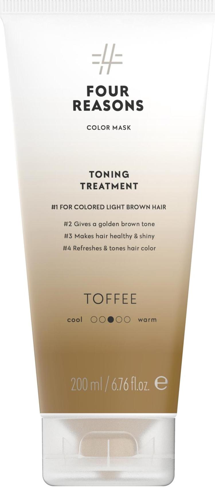 Four Reasons Color Mask Toning Treatment Toffee 200 ml | S-kaupat ruoan ...