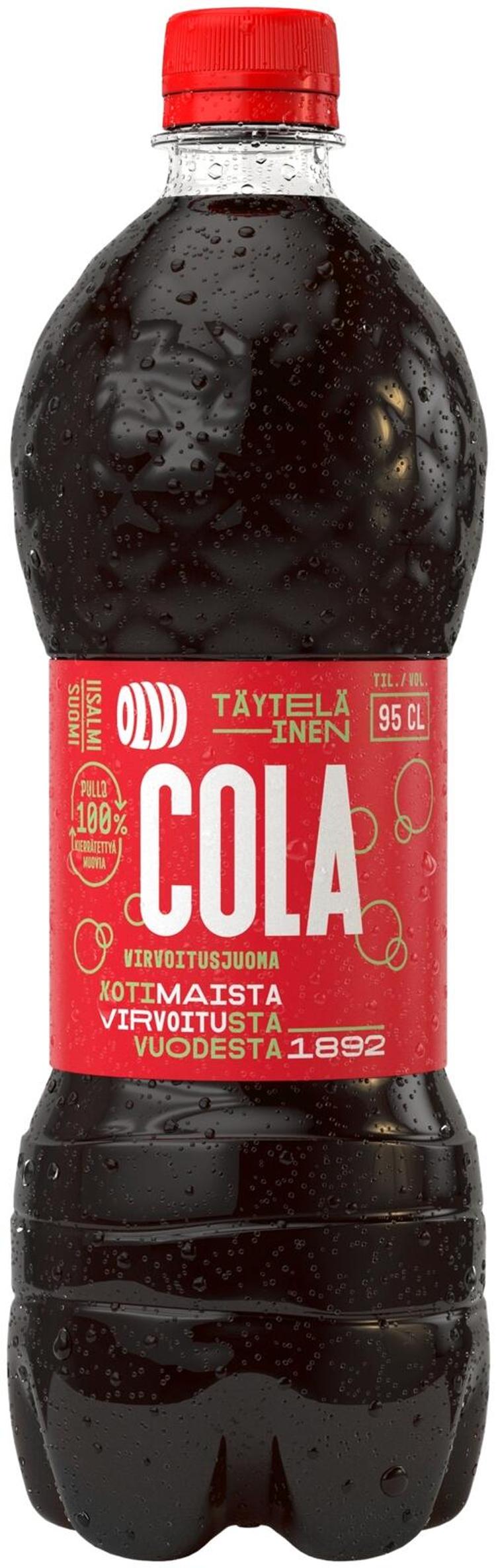 OLVI Cola virvoitusjuoma 0,95 l kmp | S-kaupat ruoan verkkokauppa