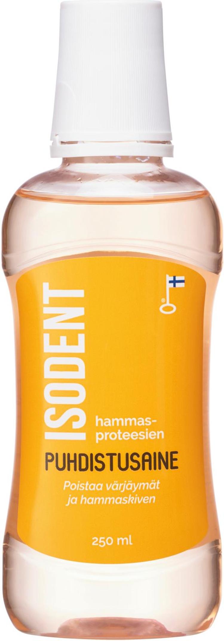 ISODENT Hammasproteesien puhdistusaine 250ml | S-kaupat ruoan verkkokauppa