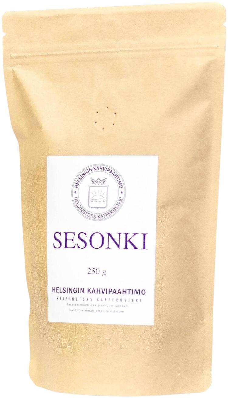 Helsingin Kahvipaahtimo Sesonki 250 g papu | S-kaupat ruoan verkkokauppa