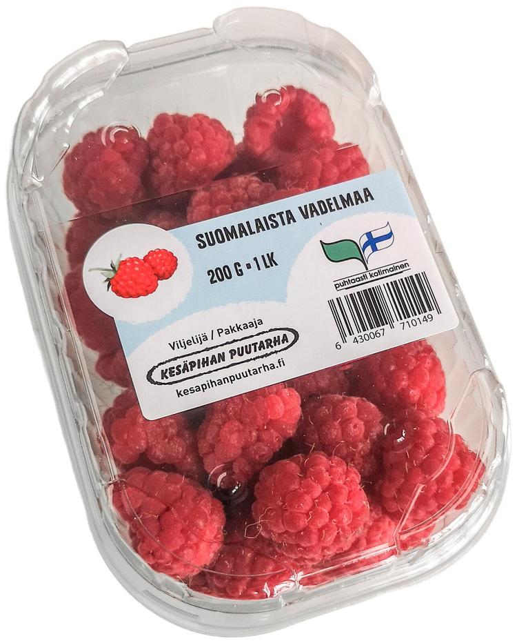 Kesäpihan Puutarha Vadelma 200 g kotimainen pakaste | S-kaupat ruoan verkkokauppa
