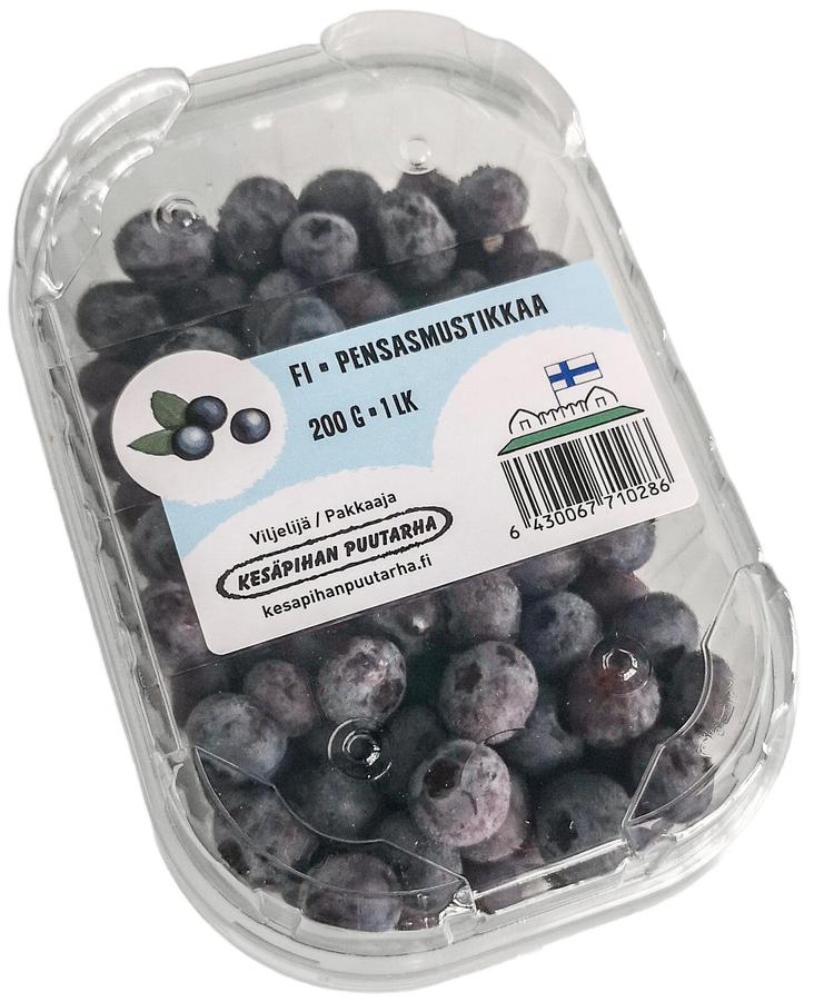 Kesäpihan Puutarha Pensasmustikka 200 g kotimainen pakaste | S-kaupat ...
