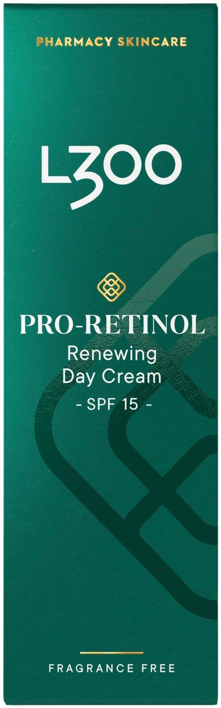 L300 Pro-Retinol Renewing Day Cream SPF15 fragrance free hajusteeton ...