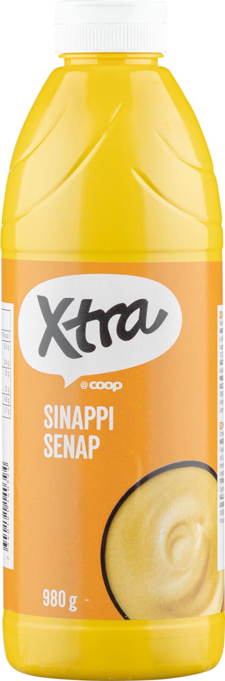 Xtra sinappi 980 g | S-kaupat ruoan verkkokauppa