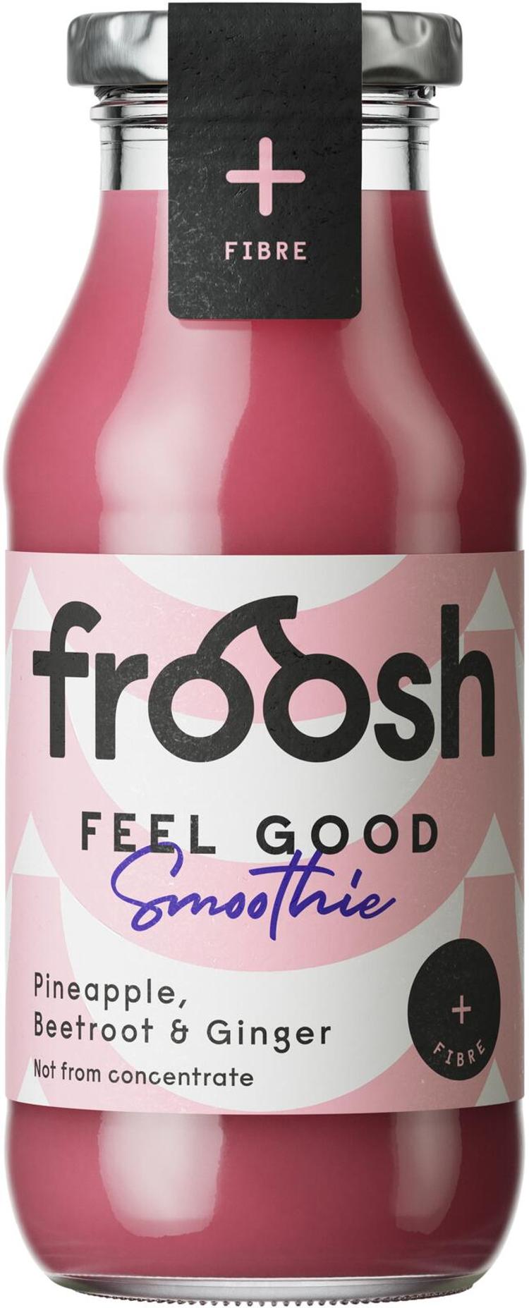 Fazer Froosh Hedelmäsmoothie 250 ml Feel Good – Ananas, Punajuuri, Aloe ...