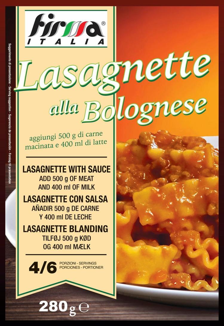 Firma Italia Lasagnette bolognese 280 g | S-kaupat ruoan verkkokauppa