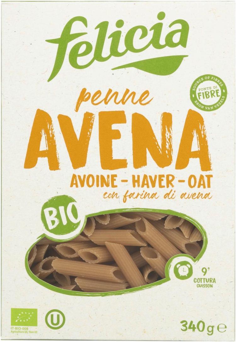 Felicia 340g luomu kaura penne pasta, gluteeniton | S-kaupat ruoan ...