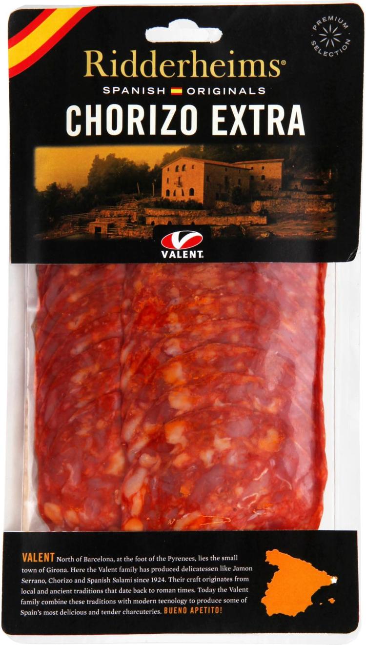 Ridderheims Valent Chorizosalami 100g | S-kaupat ruoan verkkokauppa
