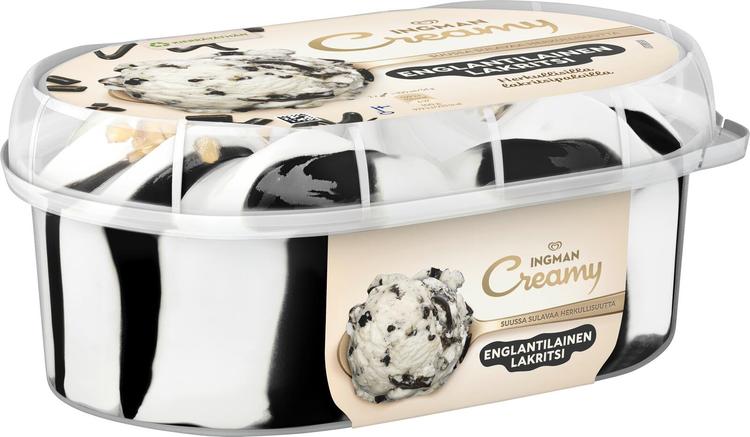Ingman Creamy Englantilainen lakritsi Jäätelö 850ml/457g | S-kaupat ...
