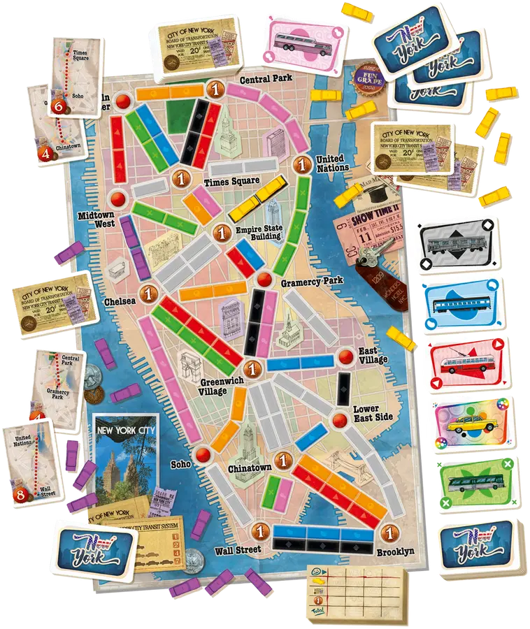 Ticket to Ride New York | Prisma verkkokauppa